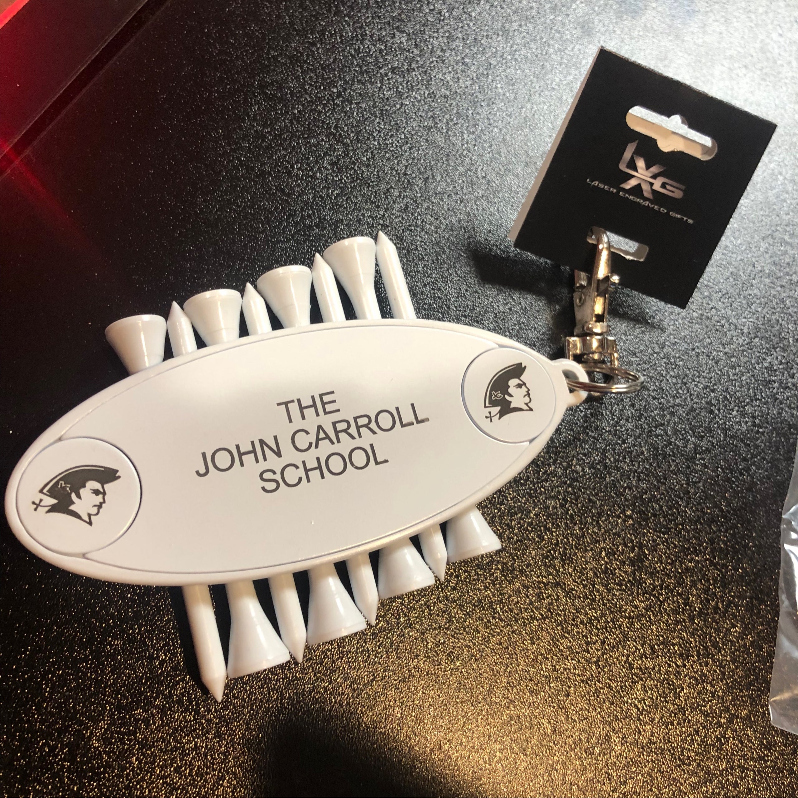 Golf Tee caddy | Patriots’ Corner at The John Carroll School