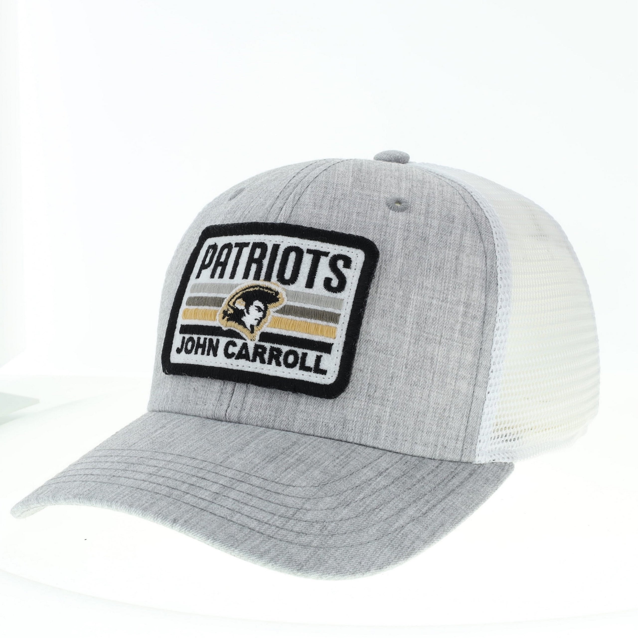 Legacy SnapBack Trucker Patch Hat Grey/white | Patriots’ Corner at The ...